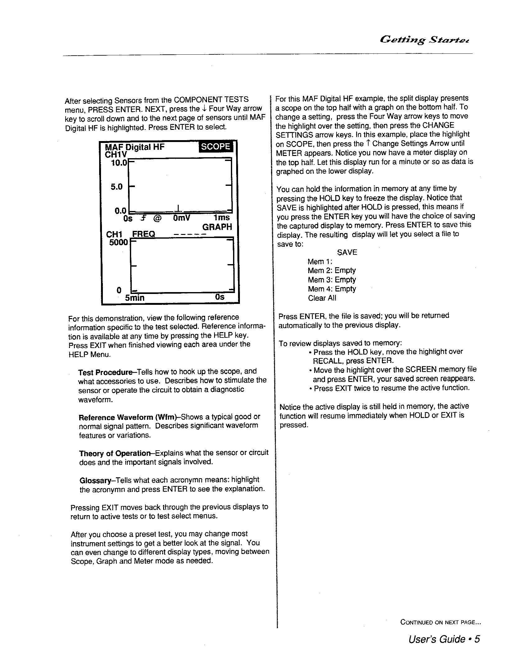 OTC Perception lab scope instruc