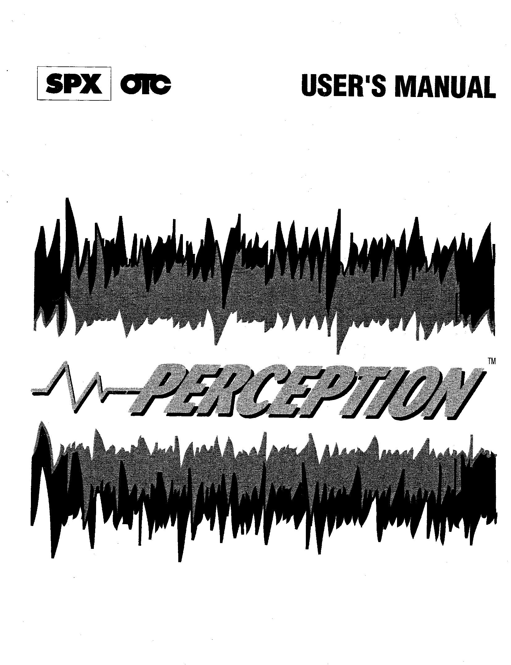 OTC Perception lab scope instruc