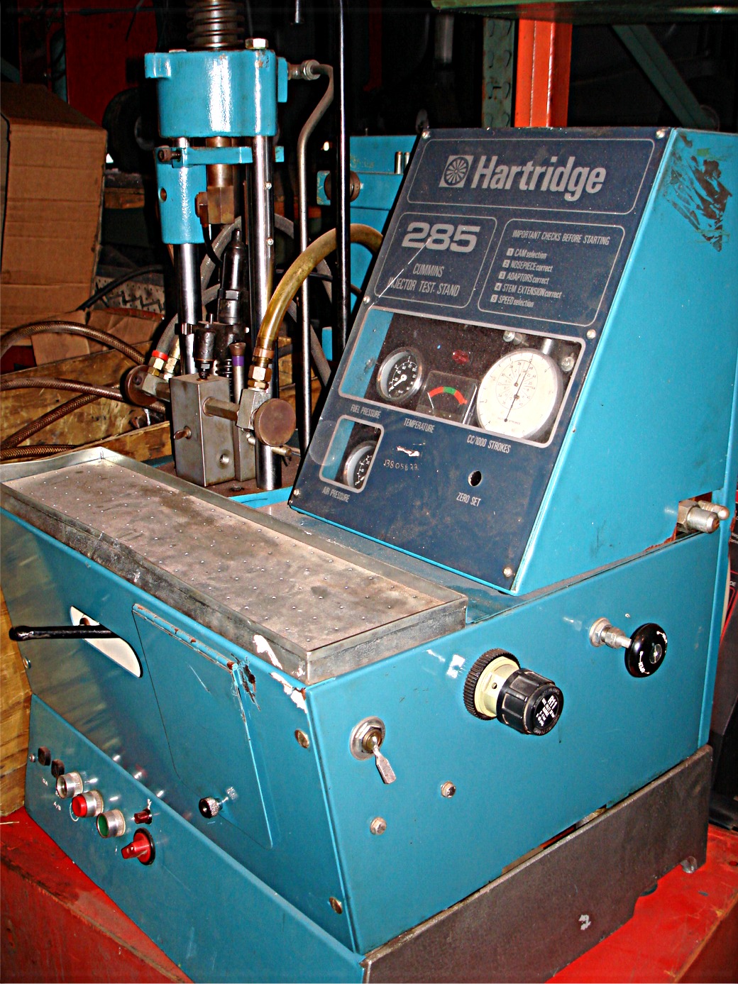 For troubleshooting diesel fuel injector nozzles